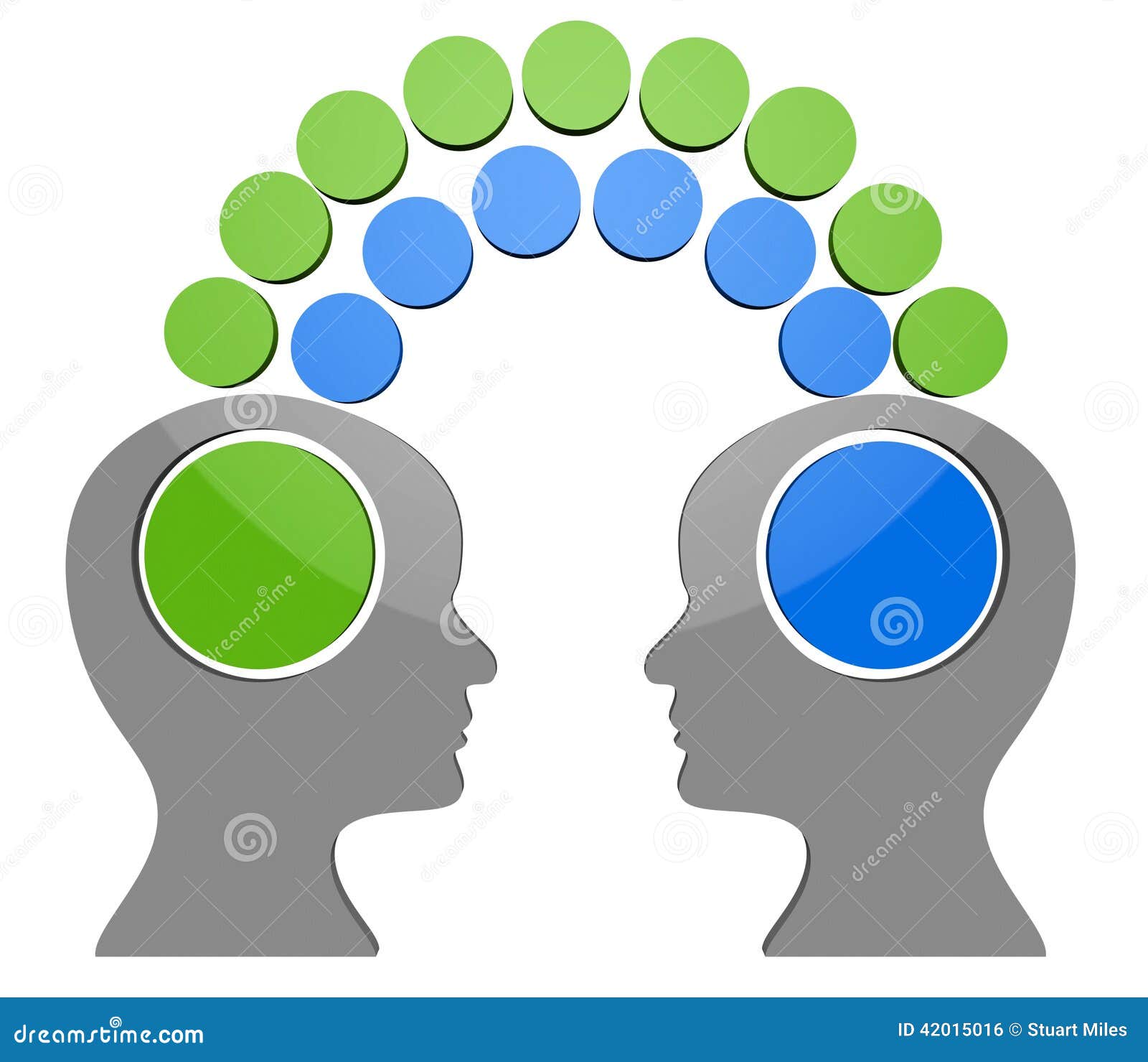 Think Teamwork Represents Unit Together and Idea Stock Illustration ...