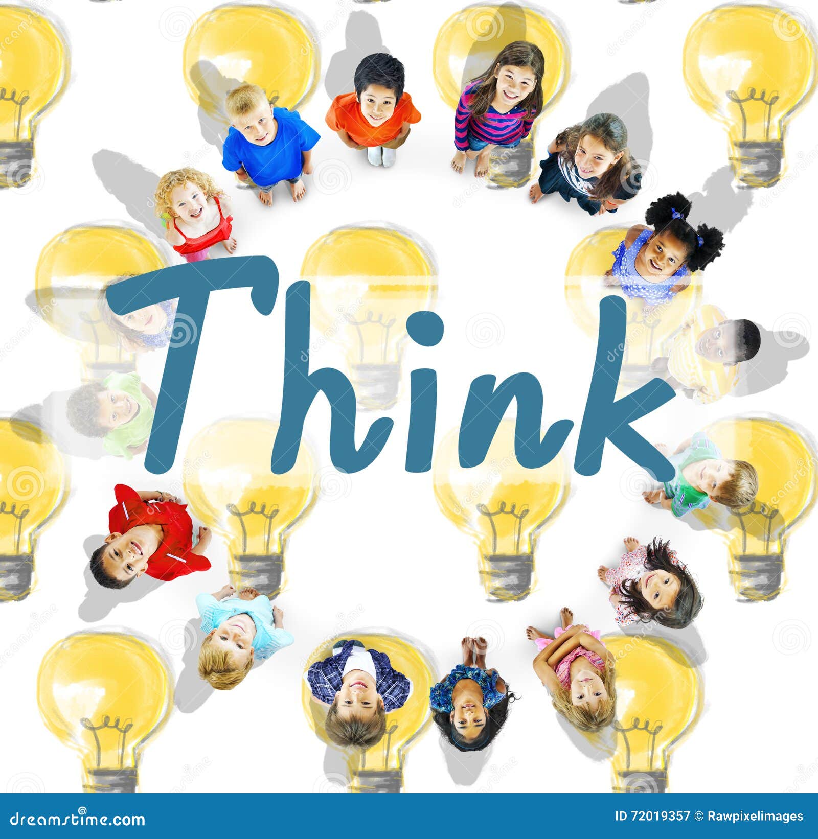 Think Thinking Thoughtful Inspiration Attractive Concept Stock Image ...