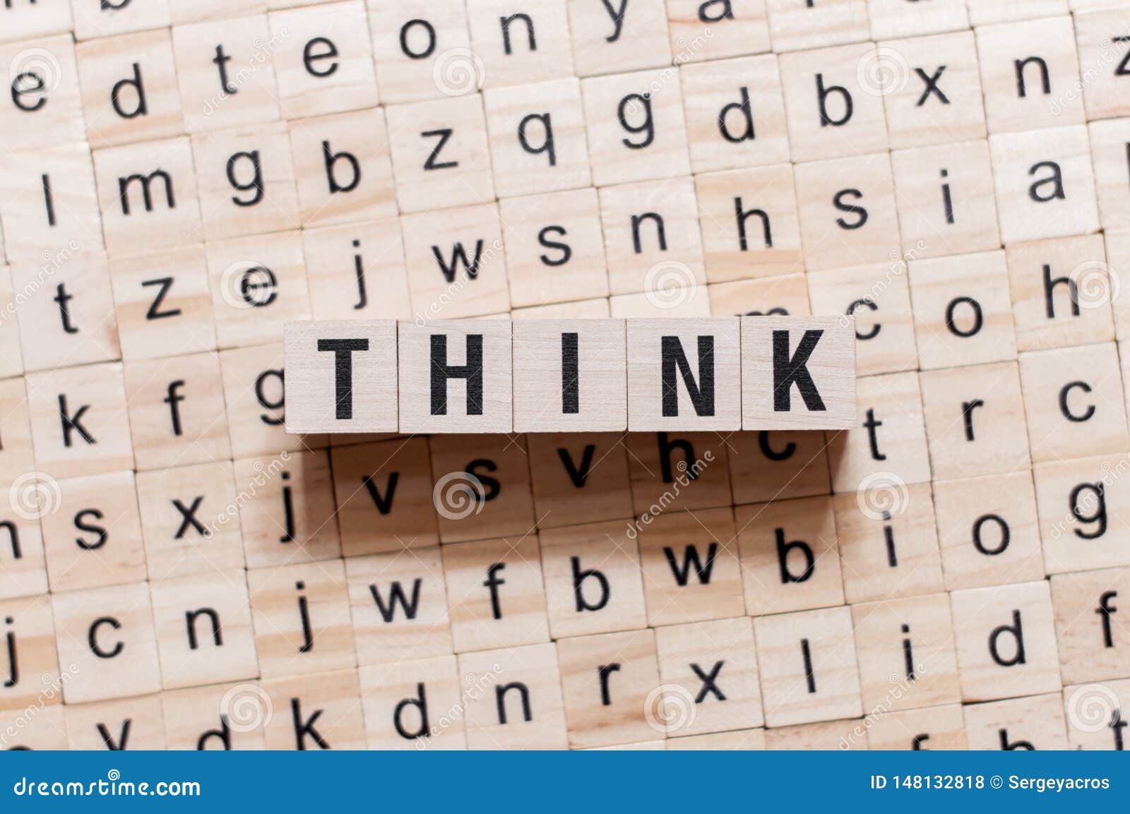Think Word On Table Royalty-Free Stock Image | CartoonDealer.com #78167812