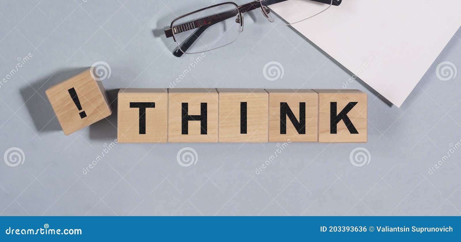 Think Word. Conceptual Message for Creativity, Finding Business ...