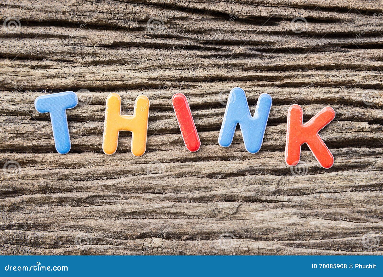 The think word stock photo. Image of design, business - 70085908