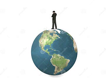 Think World stock illustration. Illustration of global - 13323044