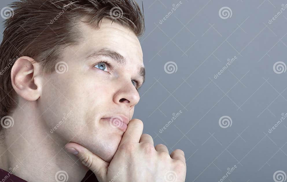 The thinker stock image. Image of idea, career, inspiration - 14246997