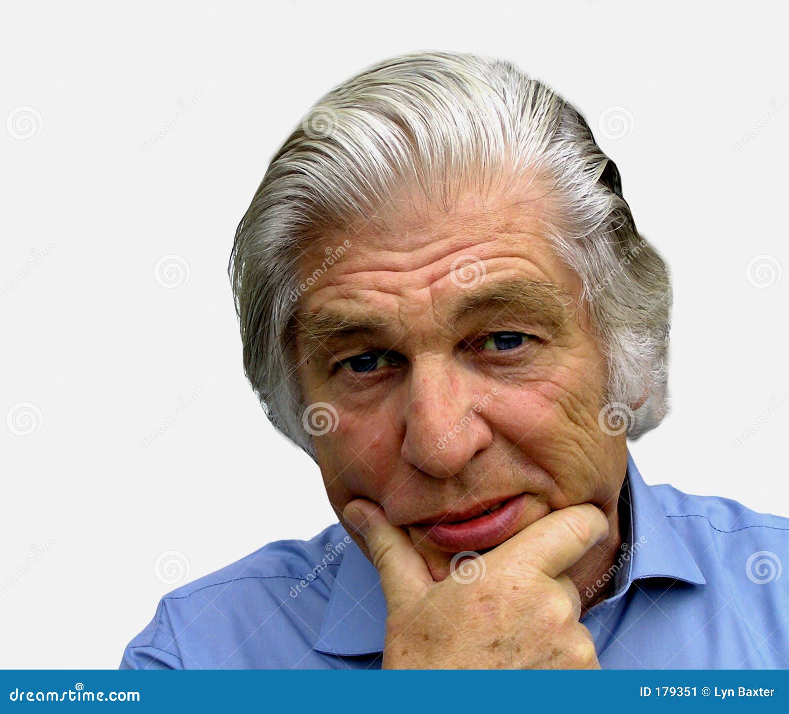 The Thinker stock image. Image of expression, businessman - 179351