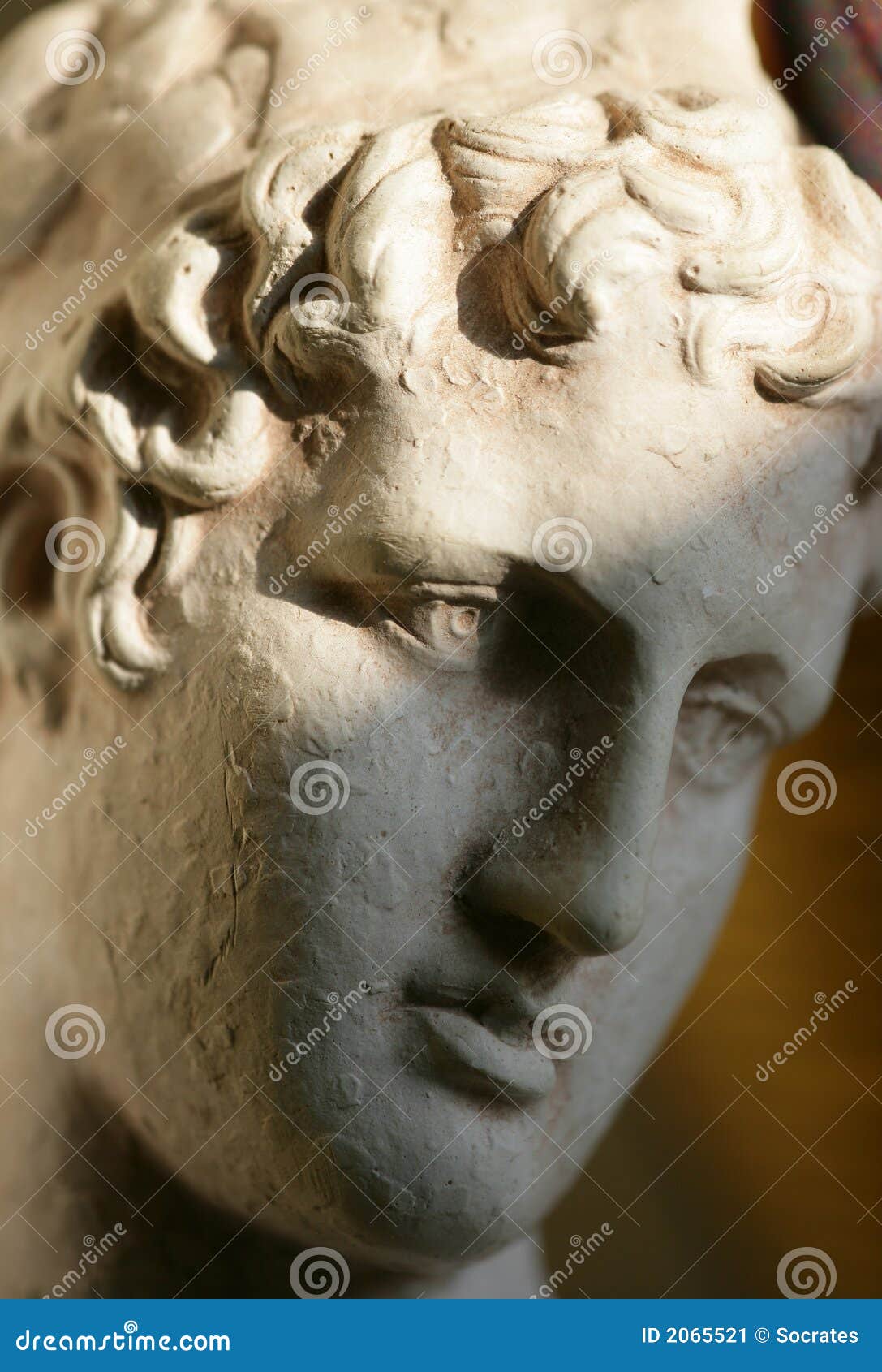 Thinker stock image. Image of muscle, ancient, isolated - 2065521