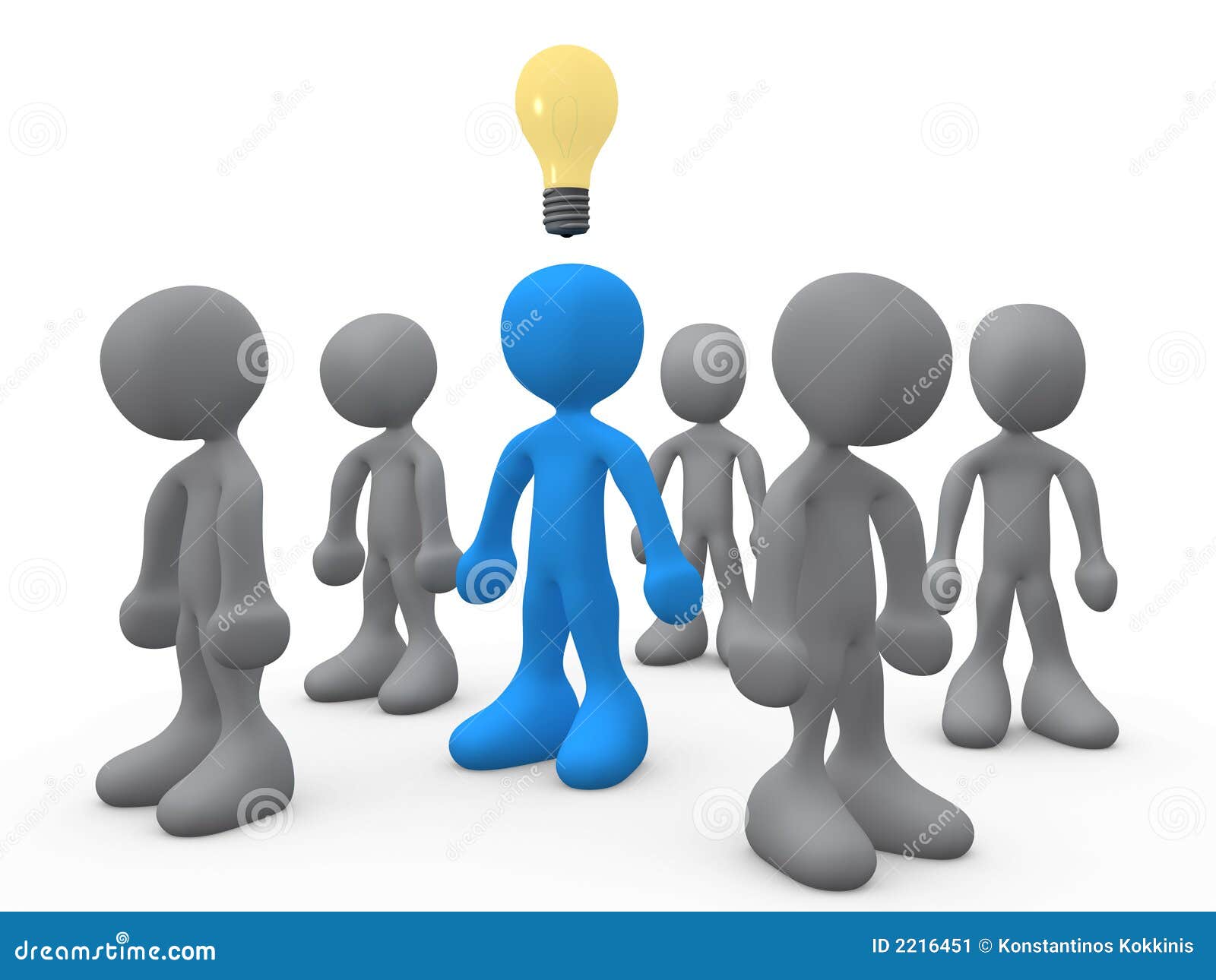 Thinker stock illustration. Illustration of cartoon, metaphor - 2216451