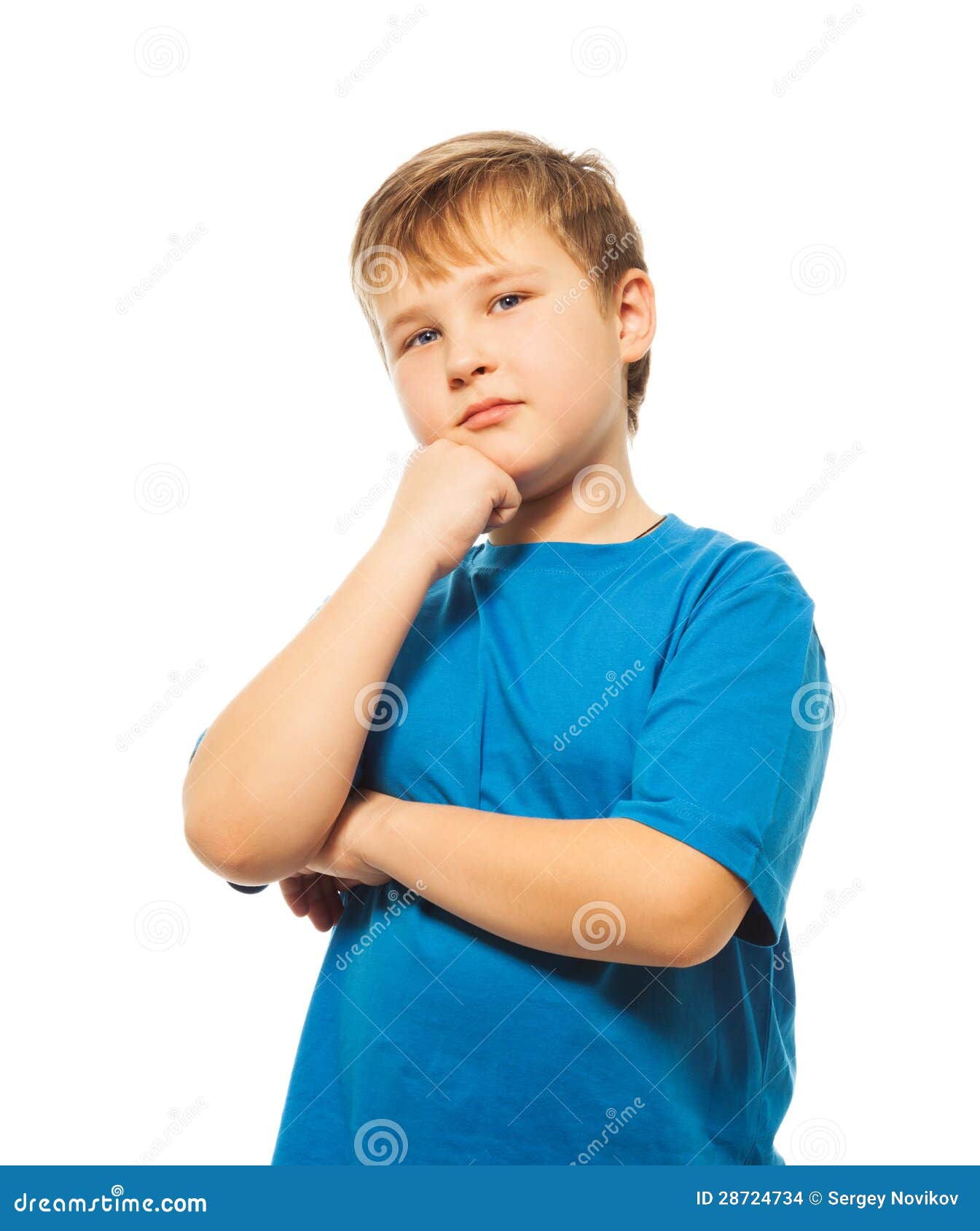 Thinker stock photo. Image of shot, teen, cheerful, intelligent - 28724734