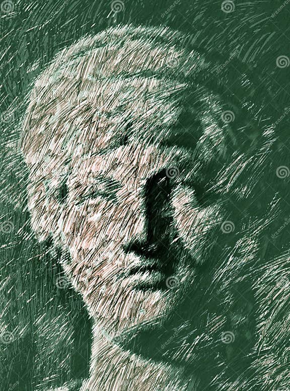 Thinker (artwork) stock photo. Image of round, faces, look - 2066028