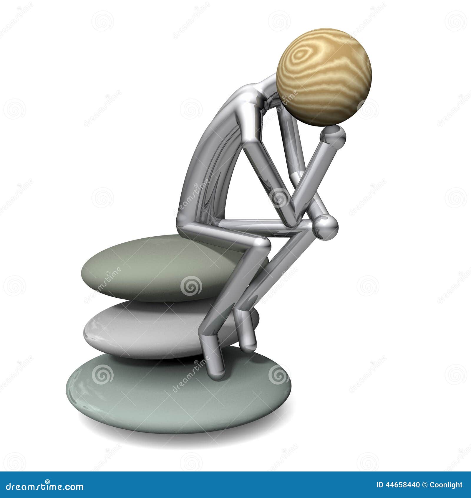 The Thinker by Auguste Rodin Editorial Image - Illustration of evil ...