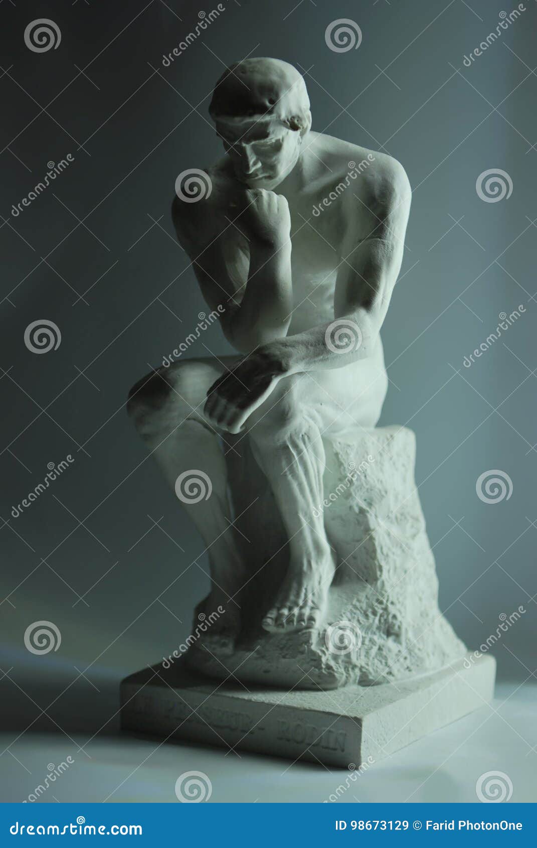 The Thinker by Auguste Rodin Editorial Stock Image - Image of france ...