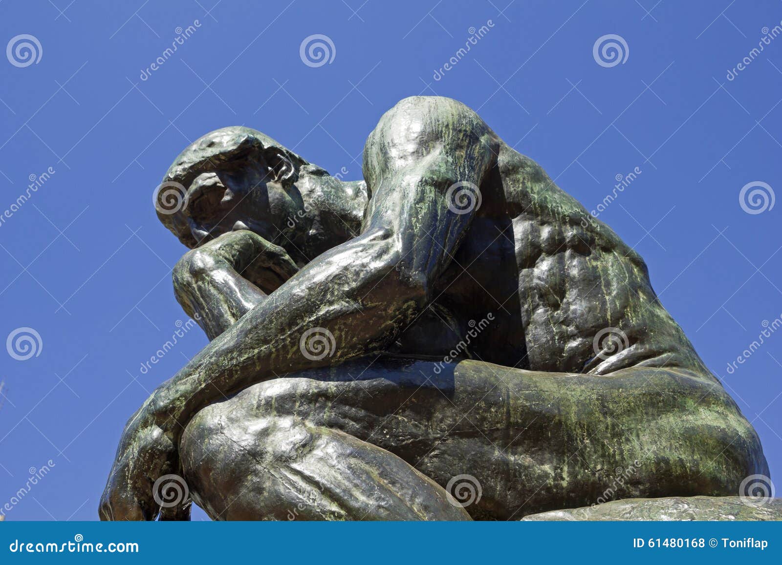 The Thinker by Rodin editorial stock photo. Image of melancholy - 61480168