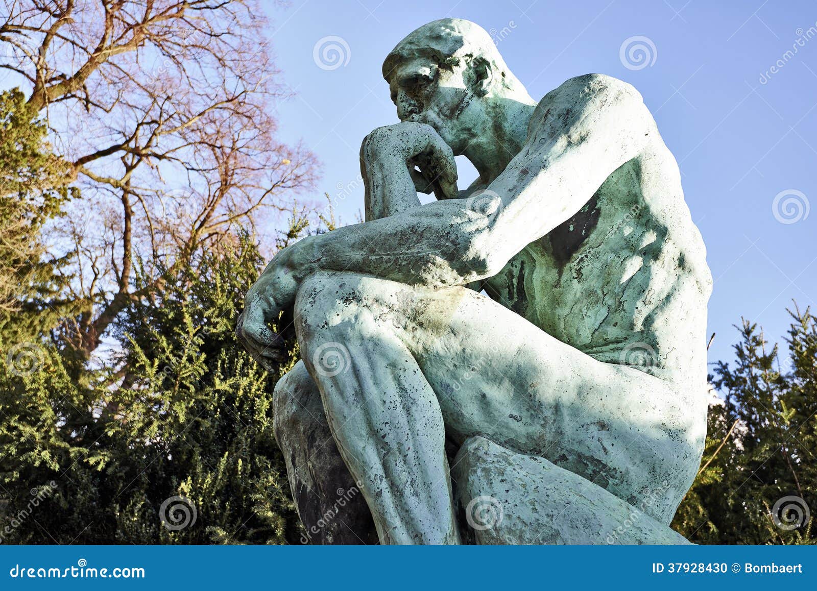 Rodin Is A French Sculptor. Rodin Museum In Paris,France. It Displays ...