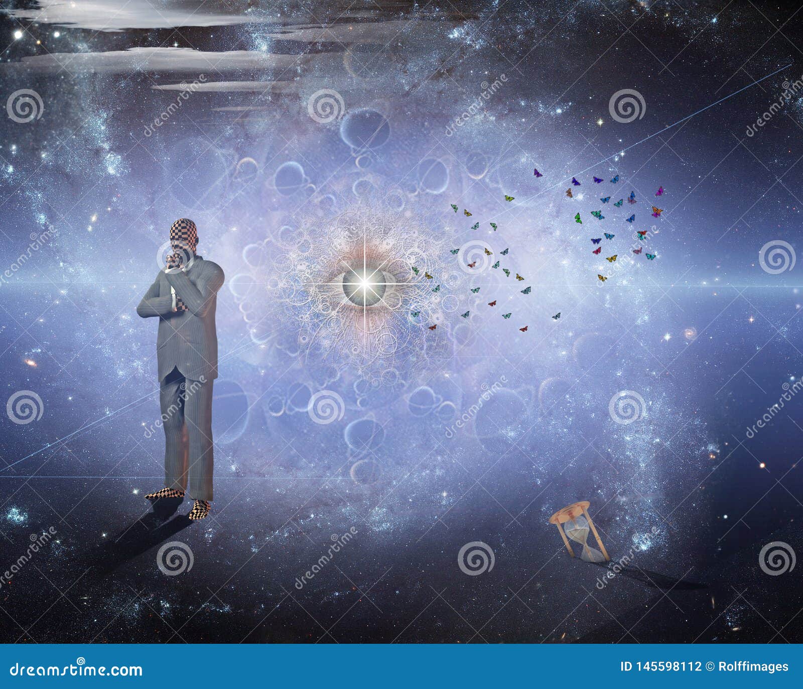 Thinker stock illustration. Illustration of abstract - 145598112