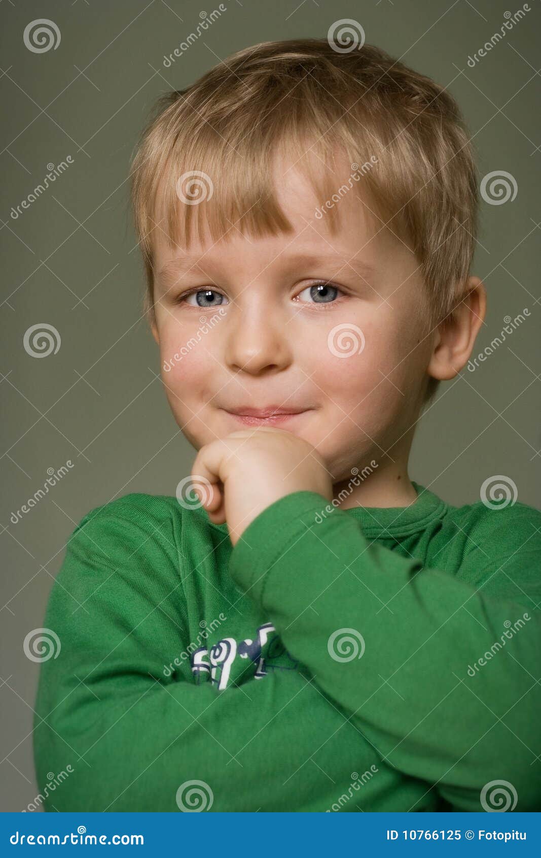 Thinking stock image. Image of white, looking, hand, smile - 10766125