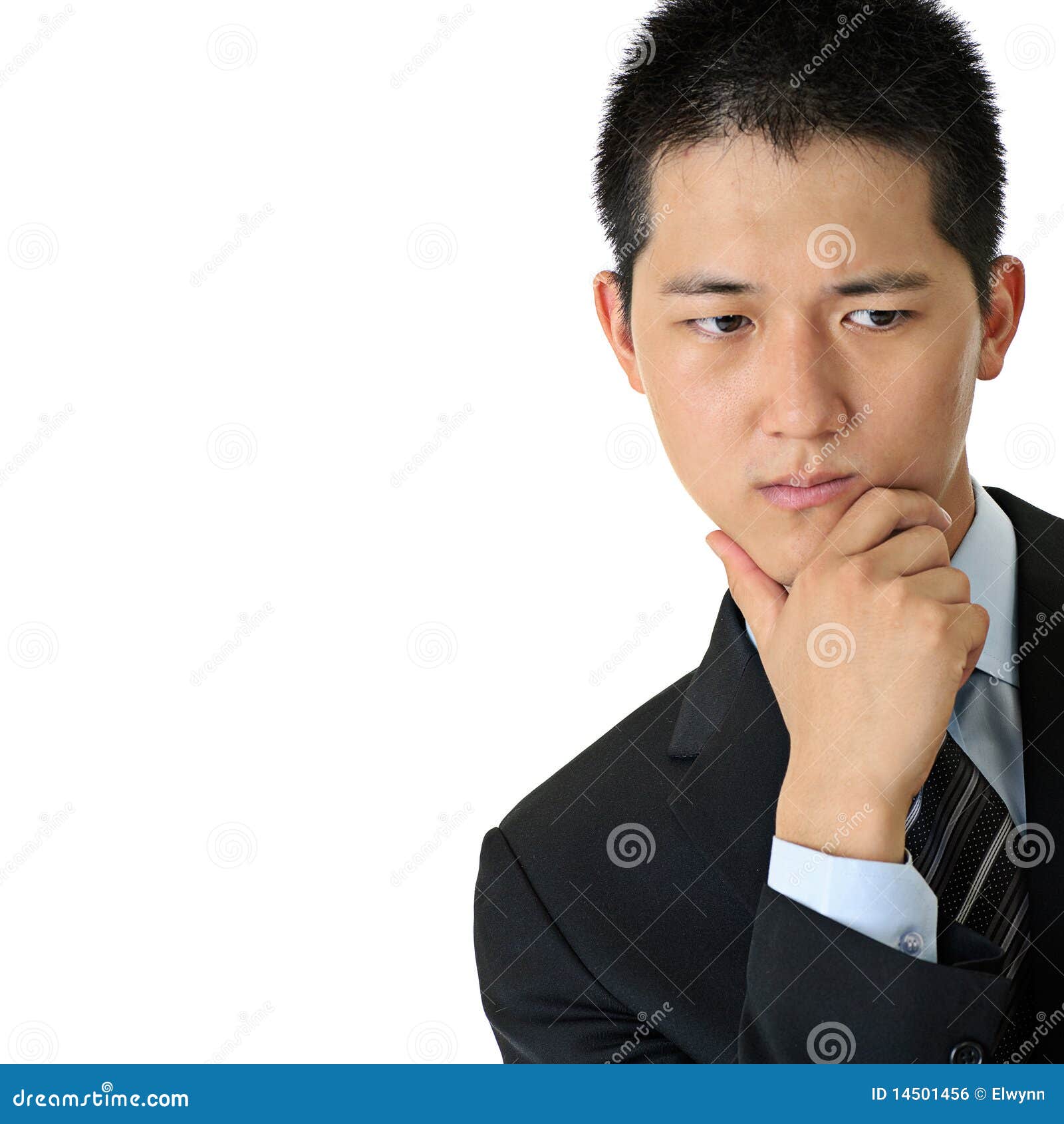 Thinking stock photo. Image of expression, expressive - 14501456