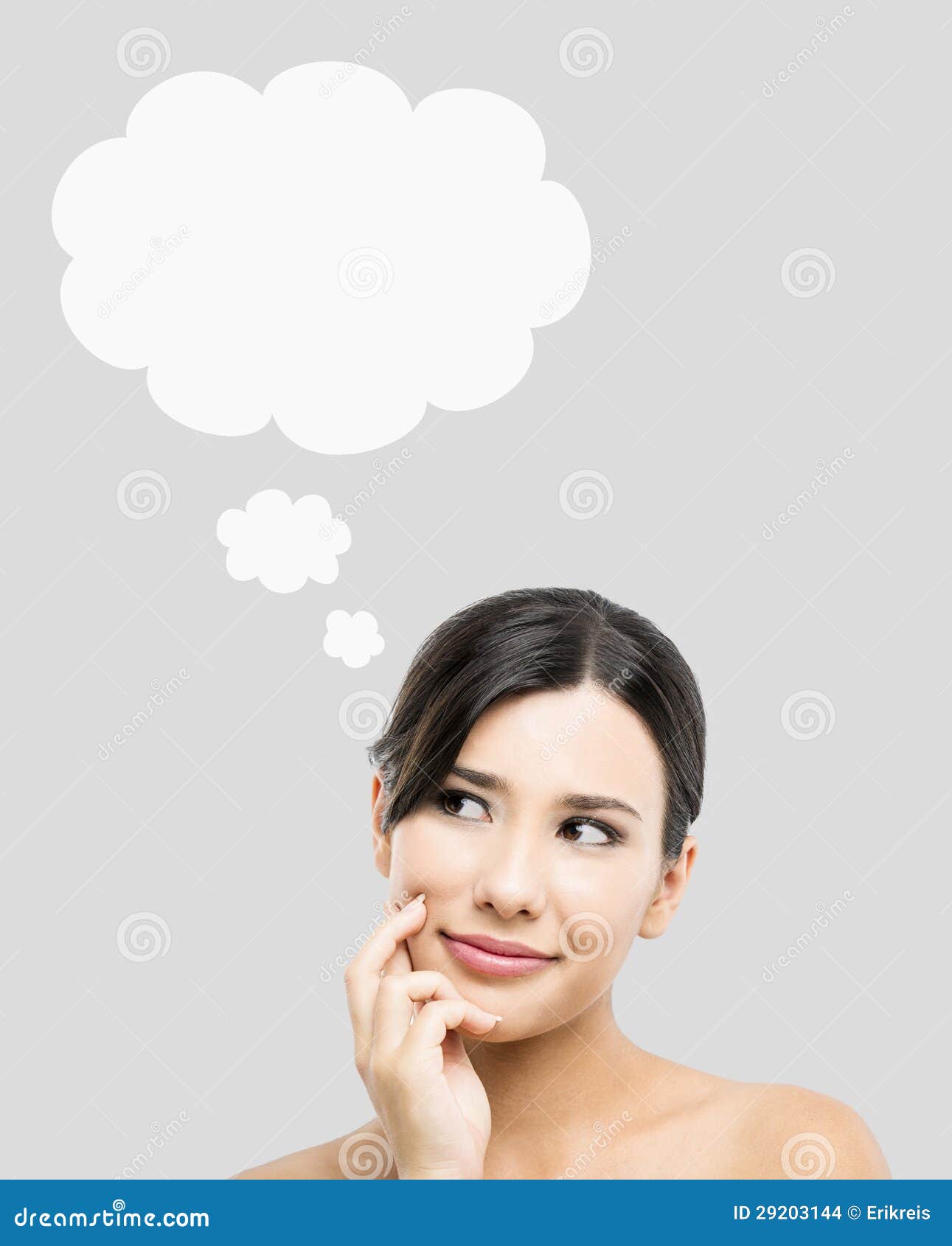 Thinking stock photo. Image of look, chinese, fresh, adult - 29203144