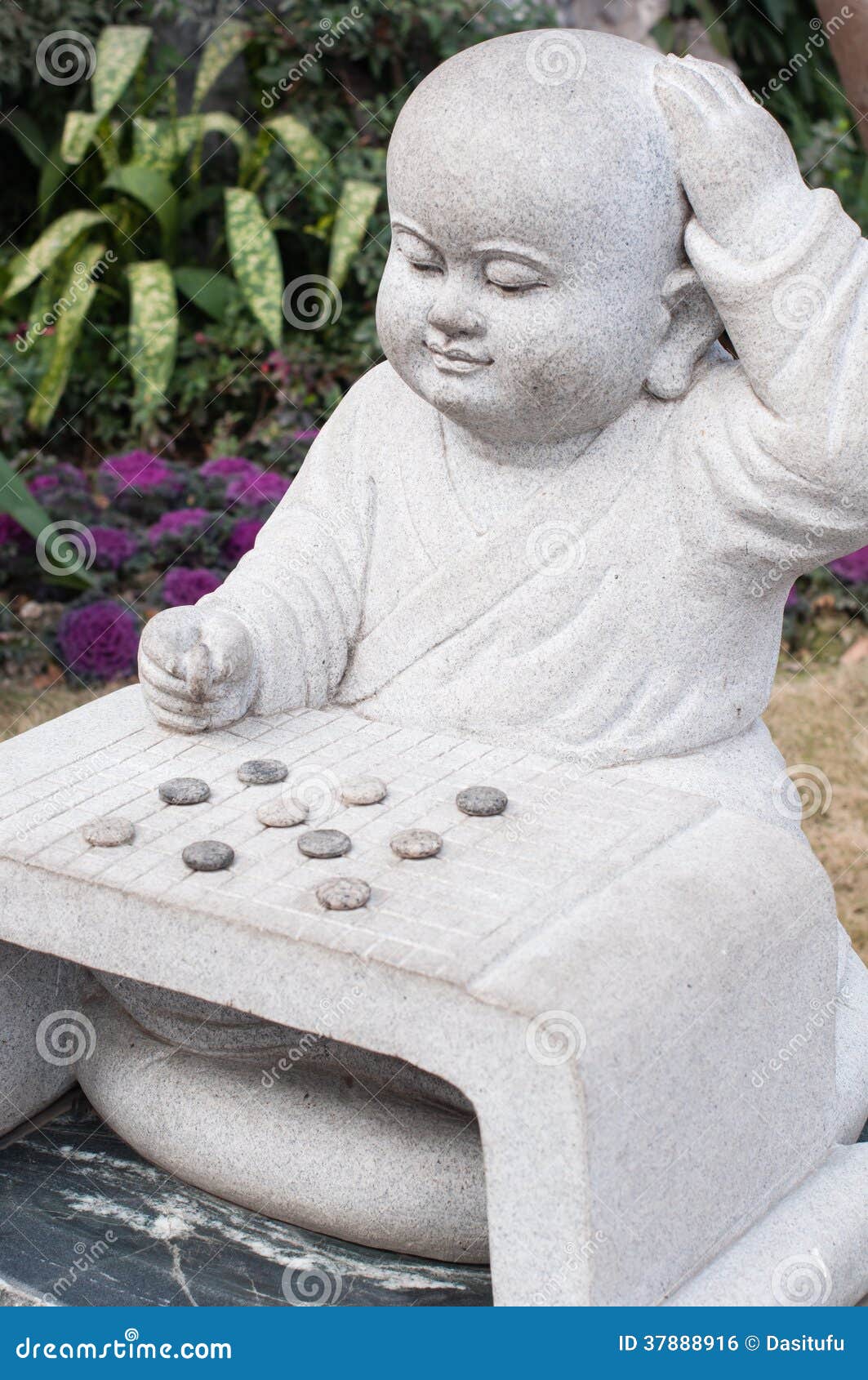 Statue thinking stock photo. Image of meditation, artistic - 37888916