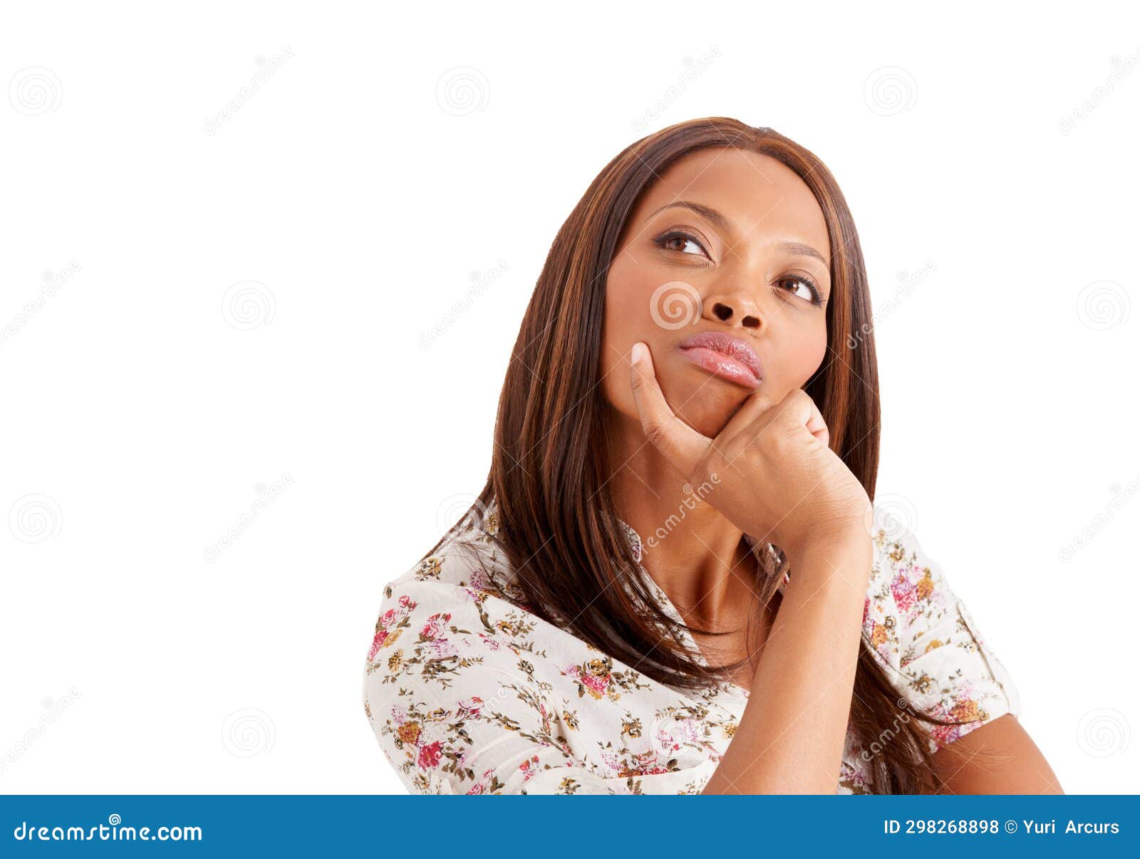 Thinking, Black Woman and Ideas with Solution, Problem Solving and ...