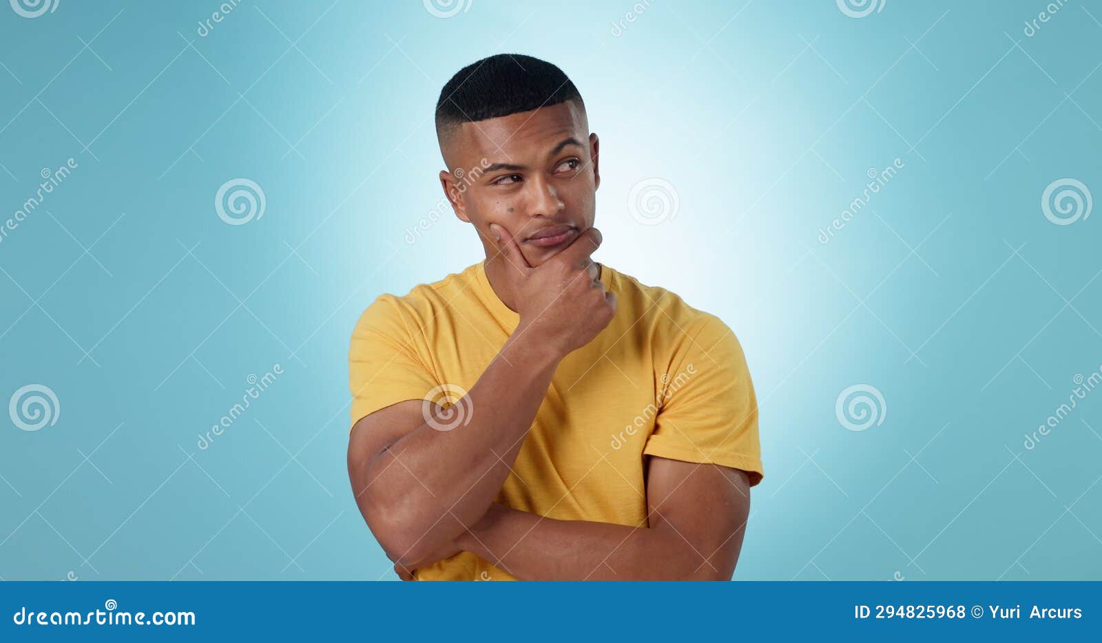 Thinking, Brainstorming and Young Man in a Studio with Memory ...