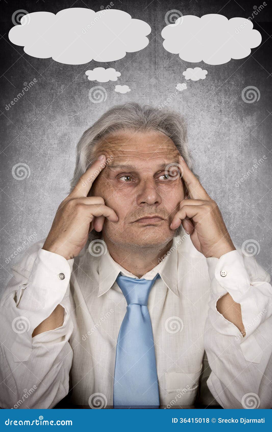 Thinking stock photo. Image of people, pensive, male - 36415018