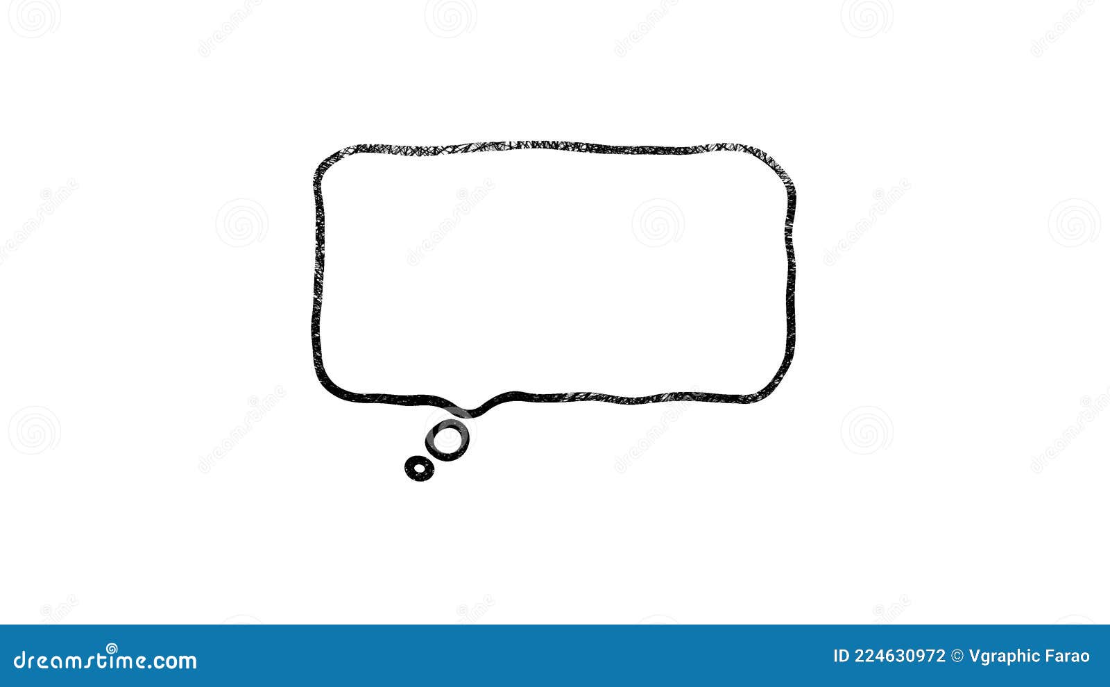 Thinking Cartoon Cloud Bubble Sketch Doodles Being Animated. Hand-drawn ...