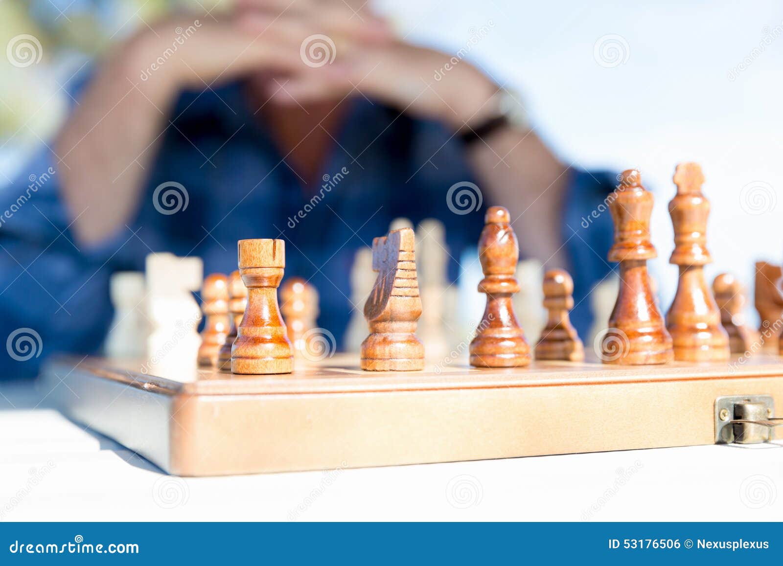 Thinking chess strategy stock photo. Image of challenge - 53176506