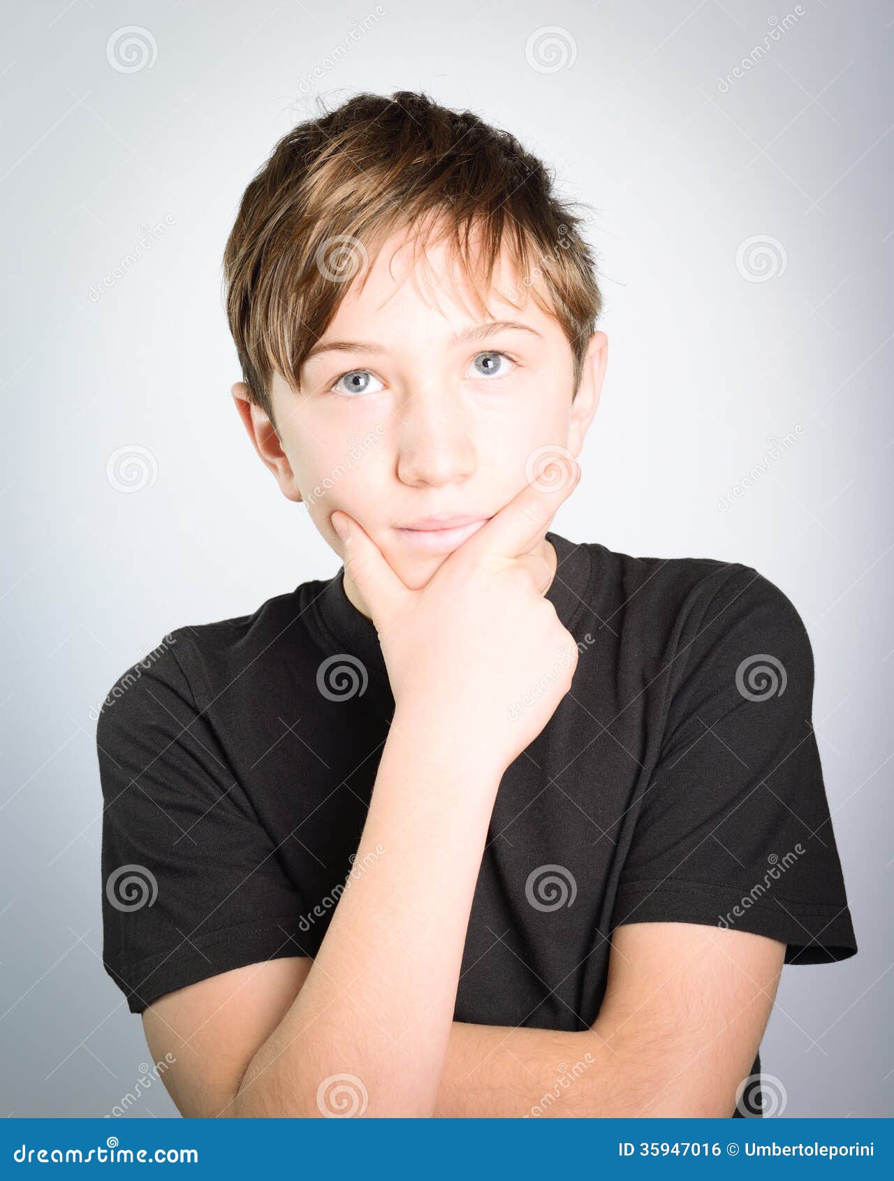 Thinking stock photo. Image of brain, learn, school, expression - 35947016