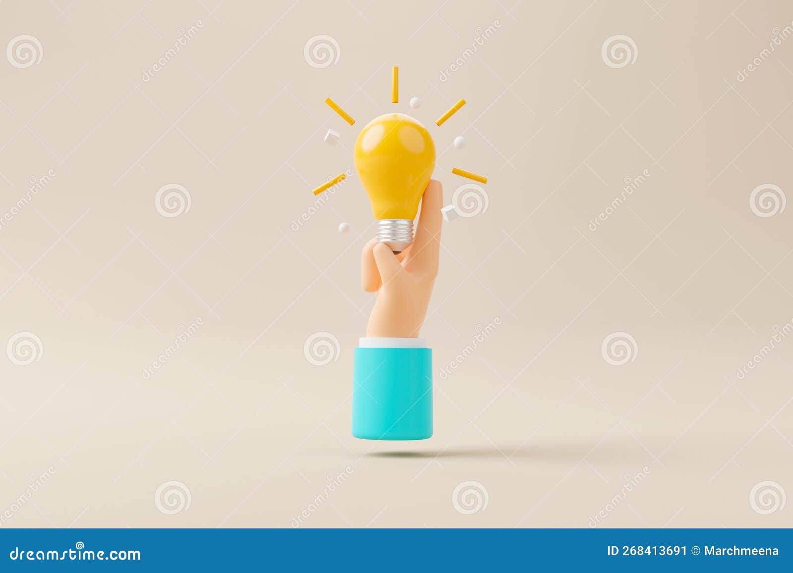 Thinking, Creative Thinking Good Ideas and Innovation Concept. 3d ...