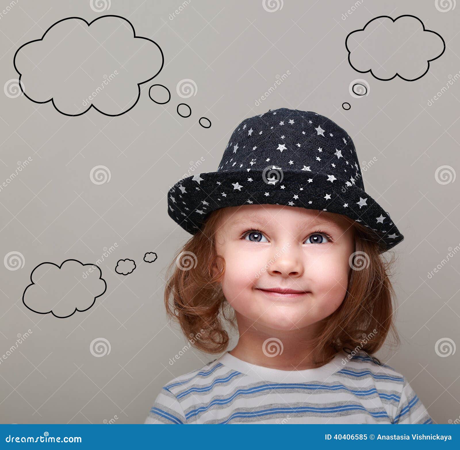 Thinking Cute Boy Pupil In Prosess Of Studying With A Lot Of Books ...