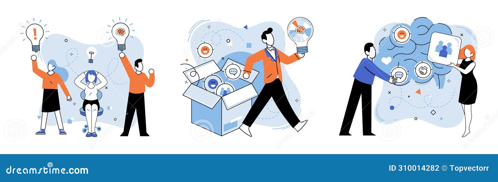 Thinking Differently, Ideas Royalty-Free Illustration | CartoonDealer ...