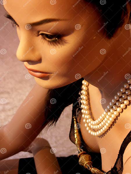 Thinking dummy stock image. Image of eyes, fashion, woman - 529489