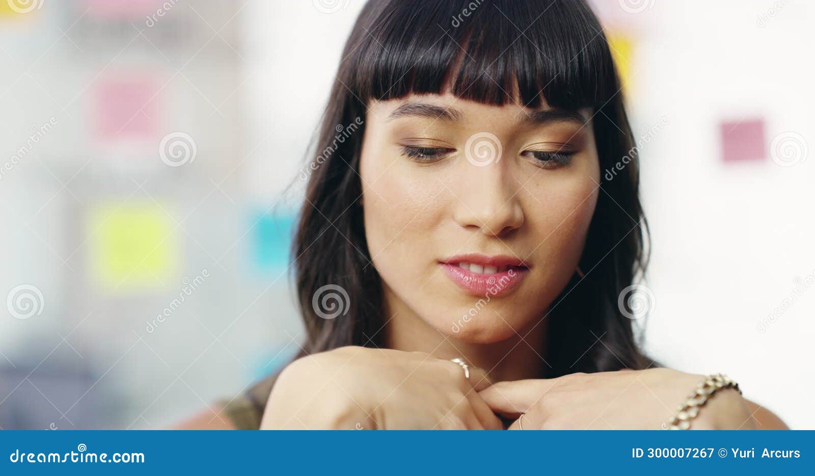 Thinking, Face and Happy Business Woman Planning Project Idea, Problem ...