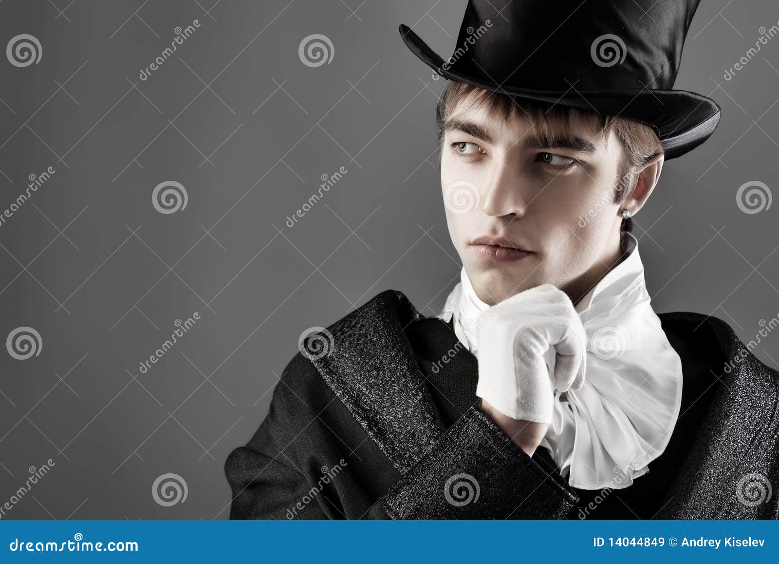 Thinking gentlemen stock image. Image of lord, clothes - 14044849
