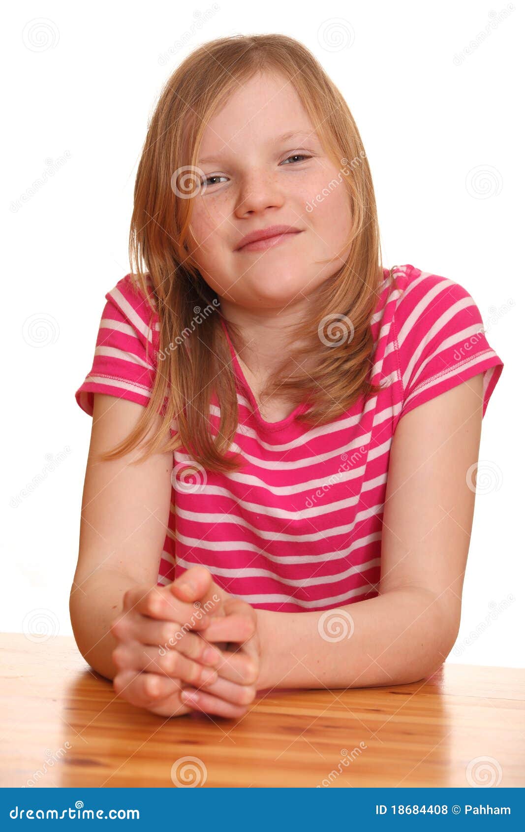 Thinking girl stock photo. Image of indoors, happiness - 18684408