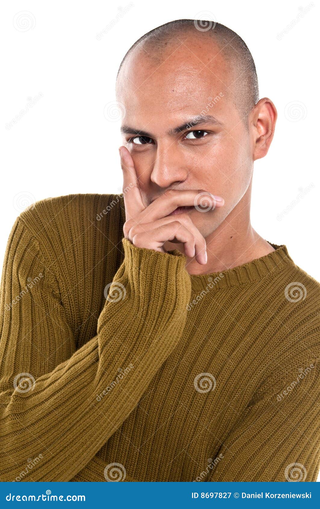 Thinking hard stock image. Image of casual, people, face - 8697827