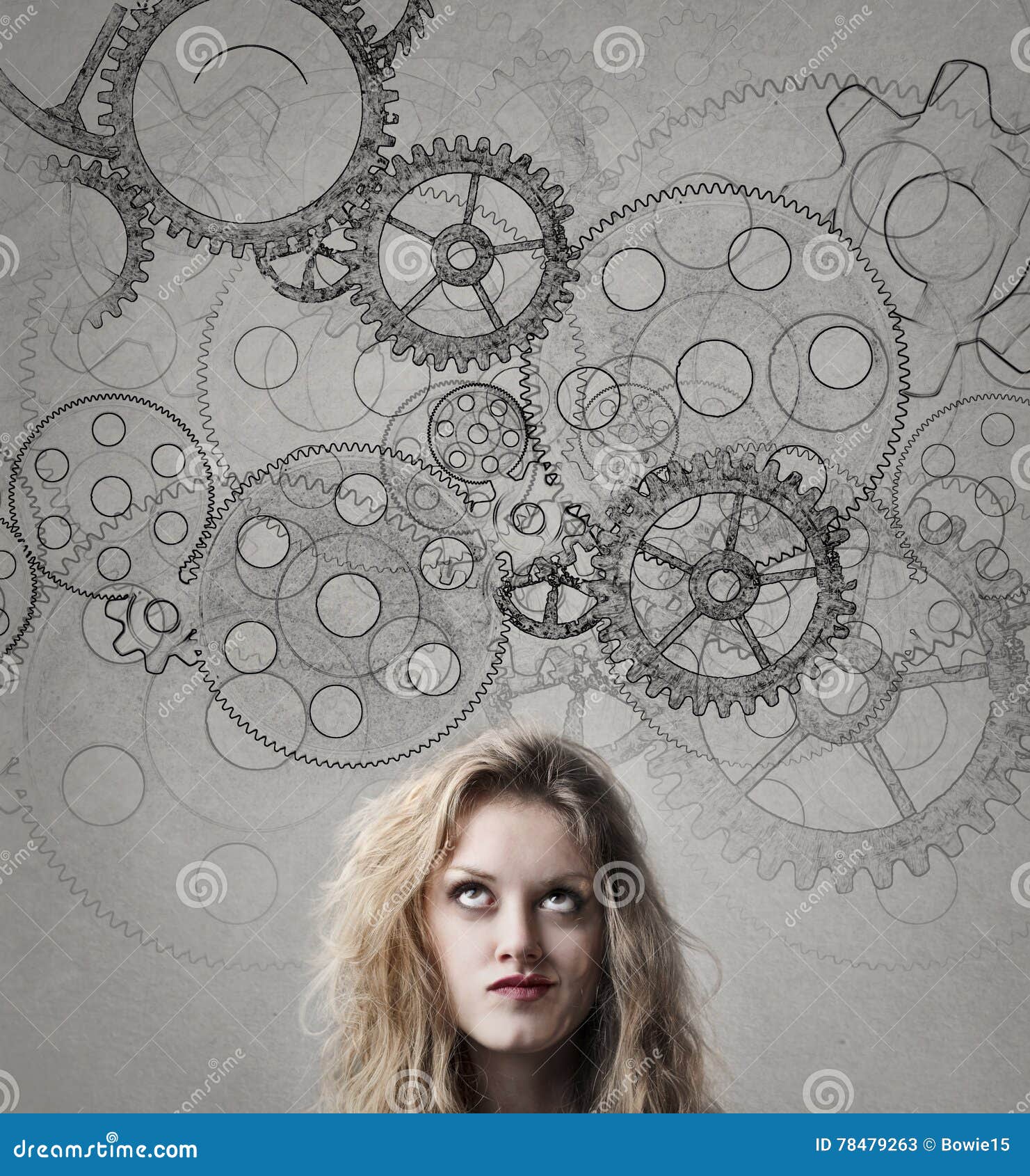 Thinking hard stock image. Image of pick, believe, look - 78479263