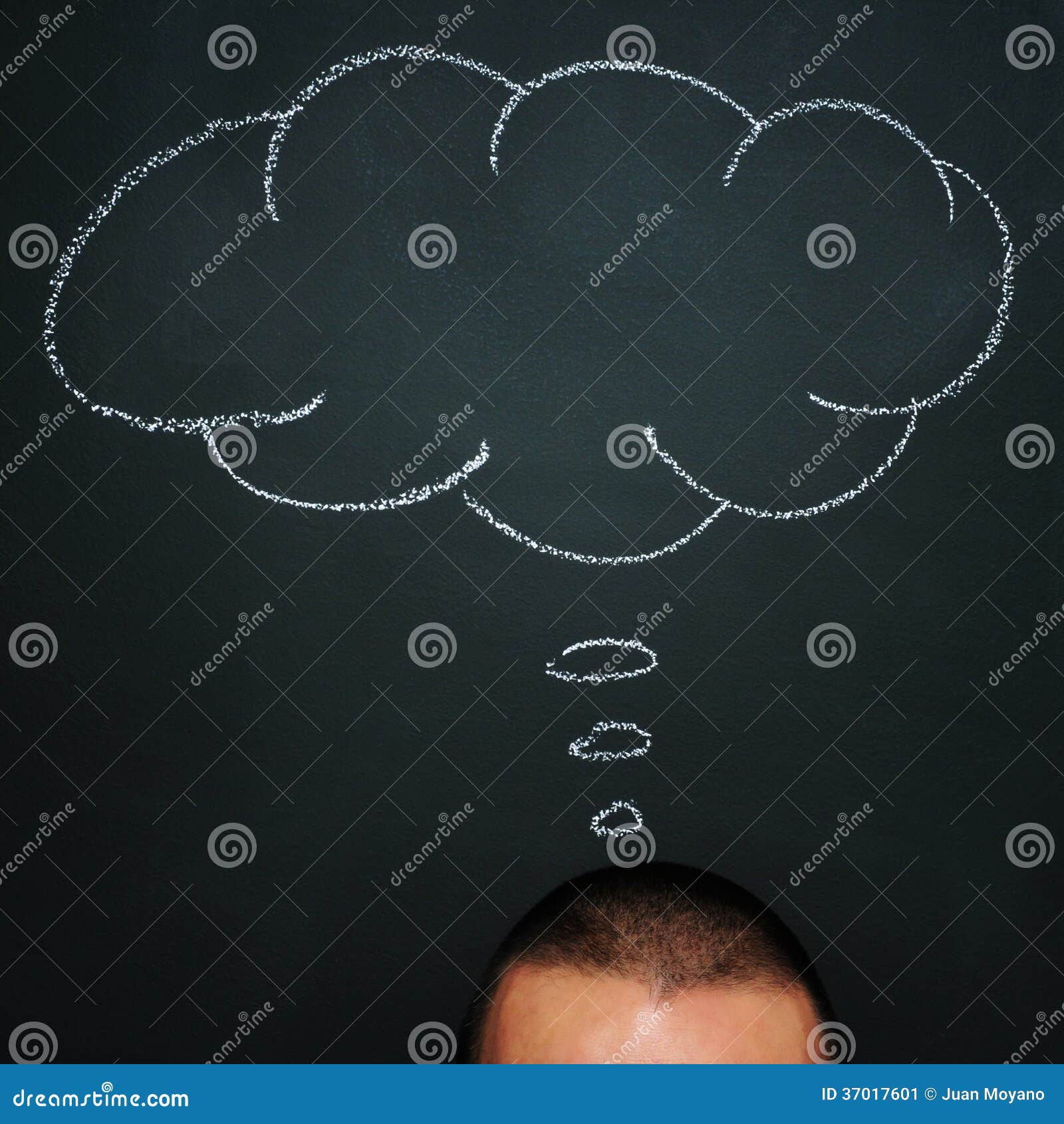 Thinking, Imagining or Dreaming Stock Image - Image of concept ...
