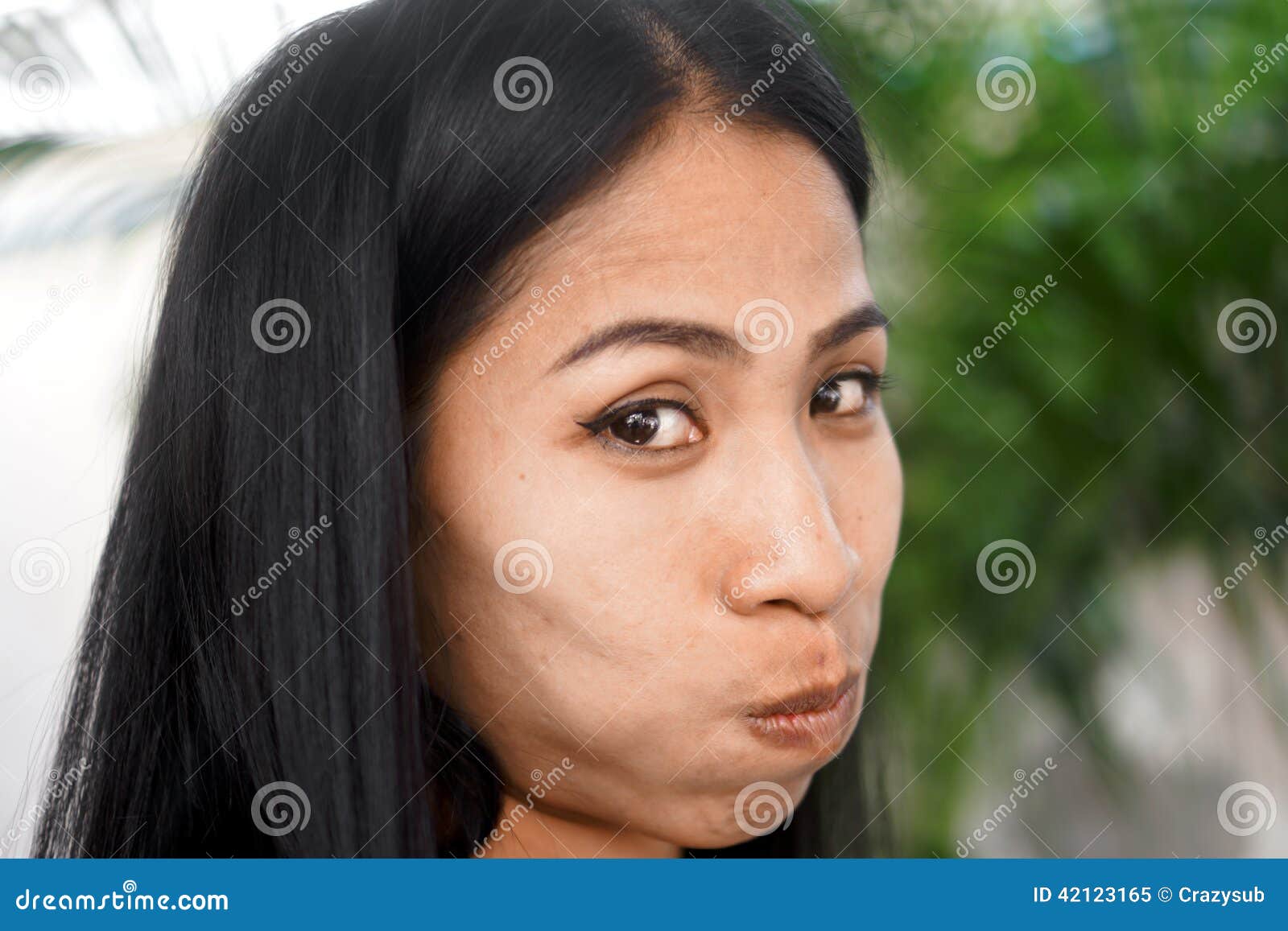 Thinking Lady stock image. Image of forecasting, boredom - 42123165