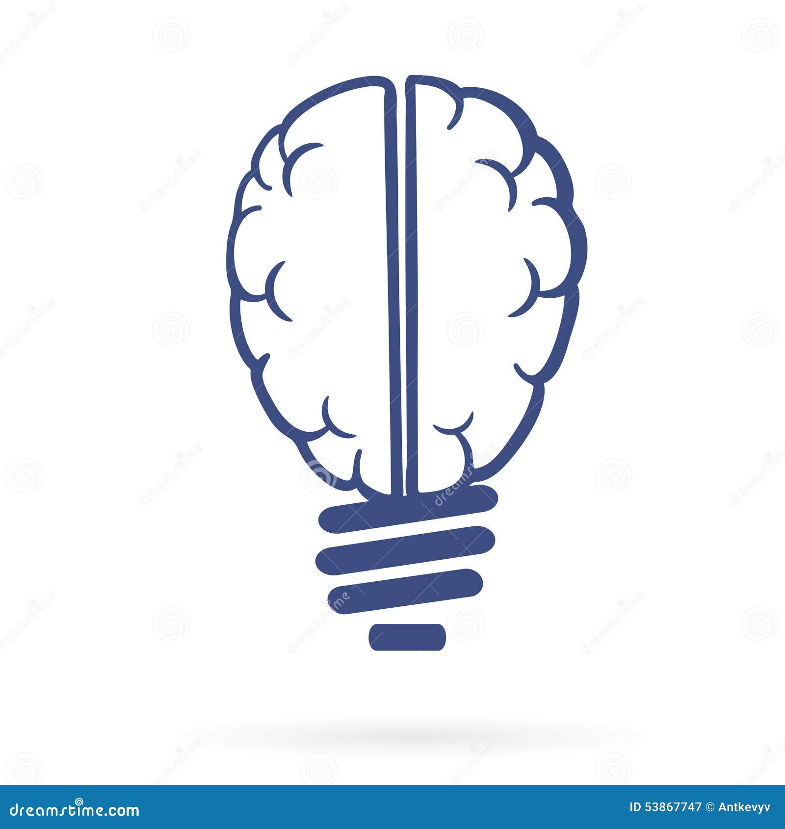 Thinking Lightbulb Web Icon Stock Vector - Illustration of invention ...