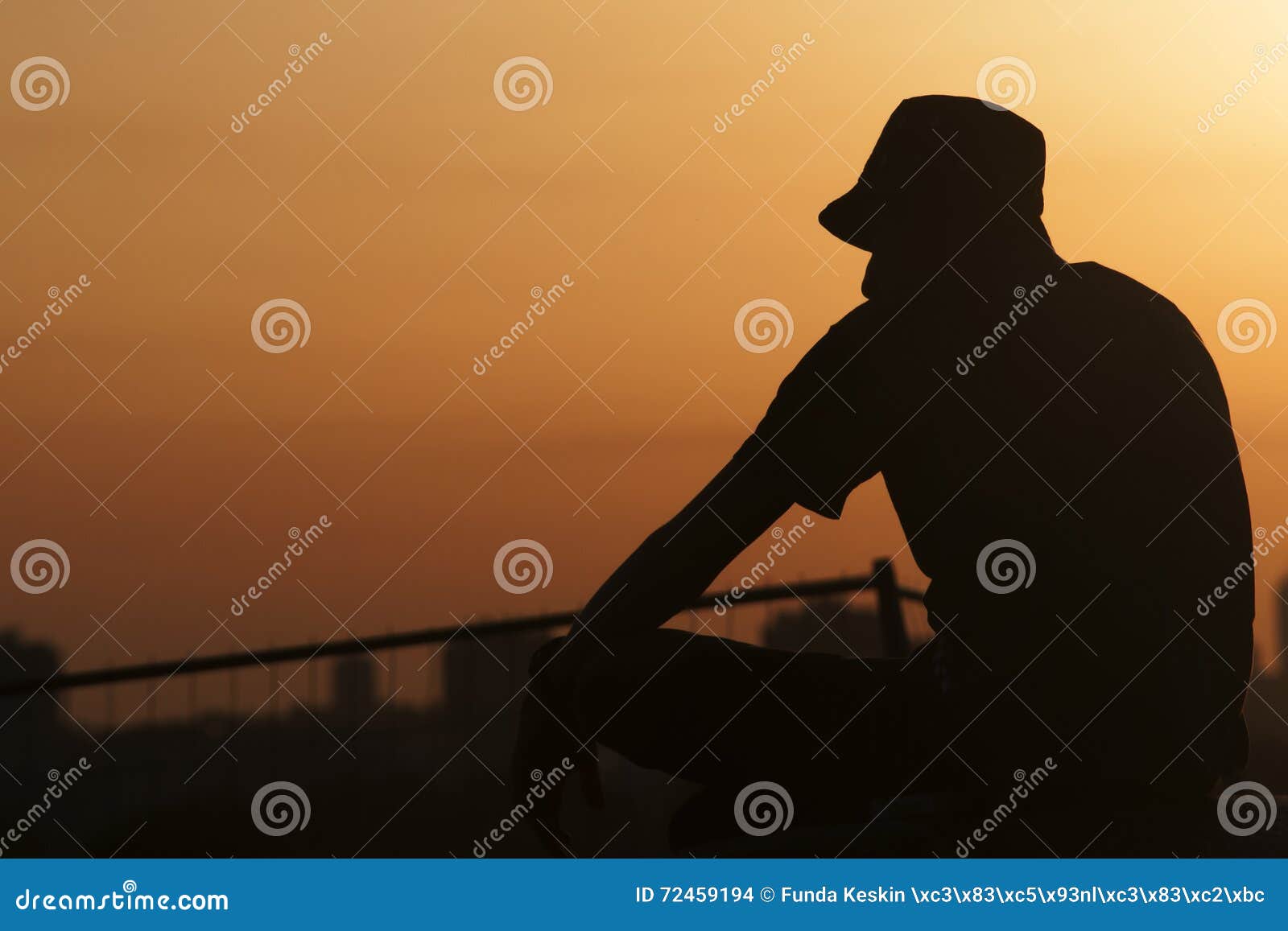 Thinking Man Silhouette Stock Photography | CartoonDealer.com #72459194