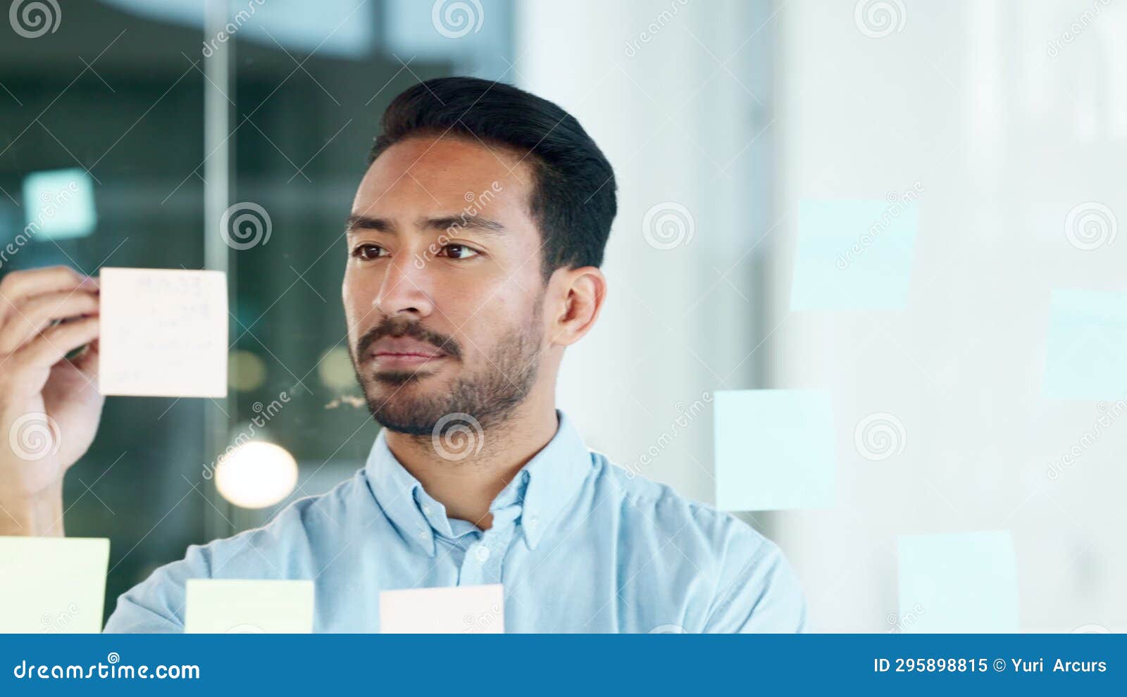 Thinking Manager Writing on Visual Aid Board To Plan Idea, Innovate ...