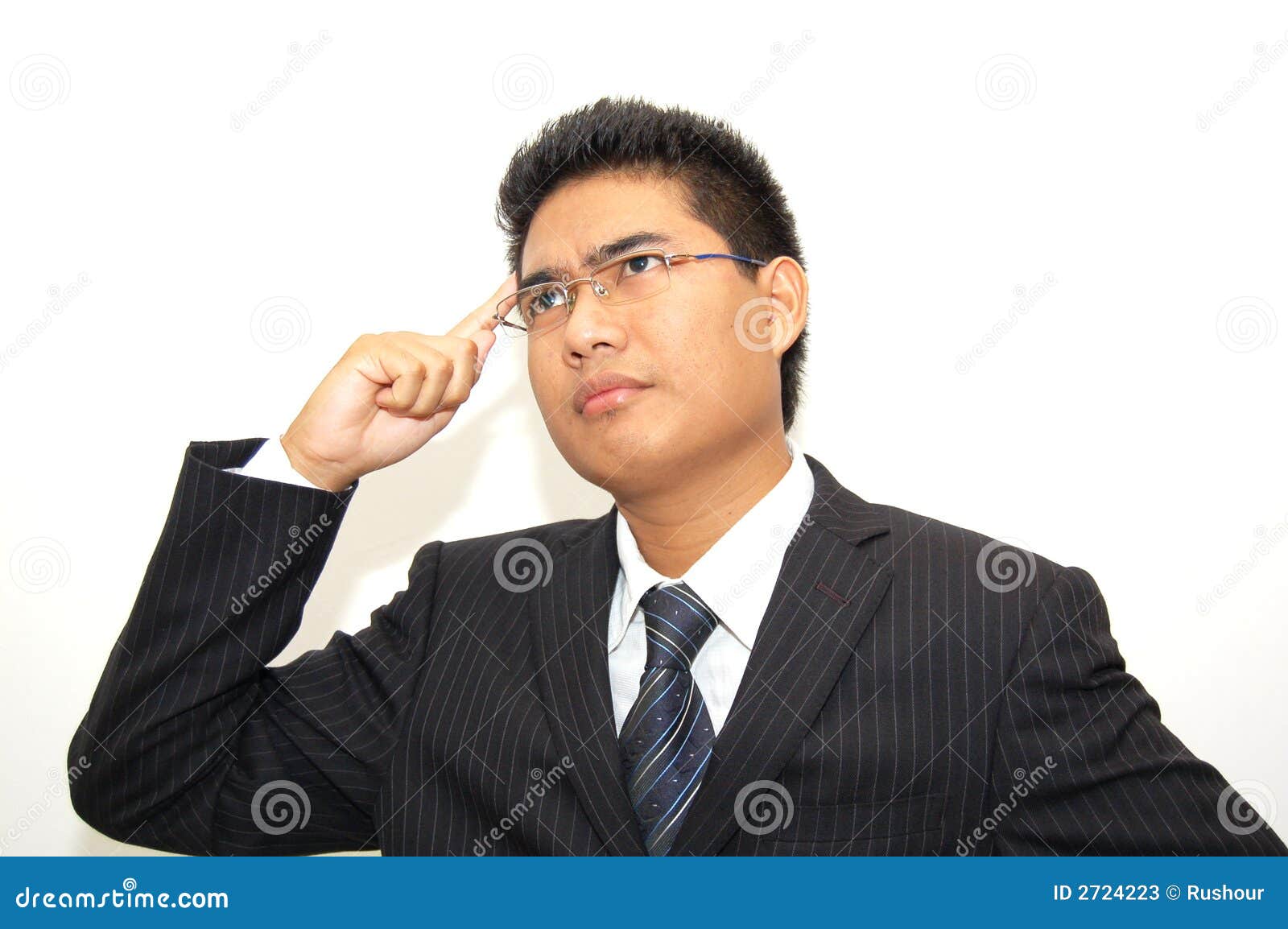 Thinking of New Idea stock image. Image of worker, office - 2724223