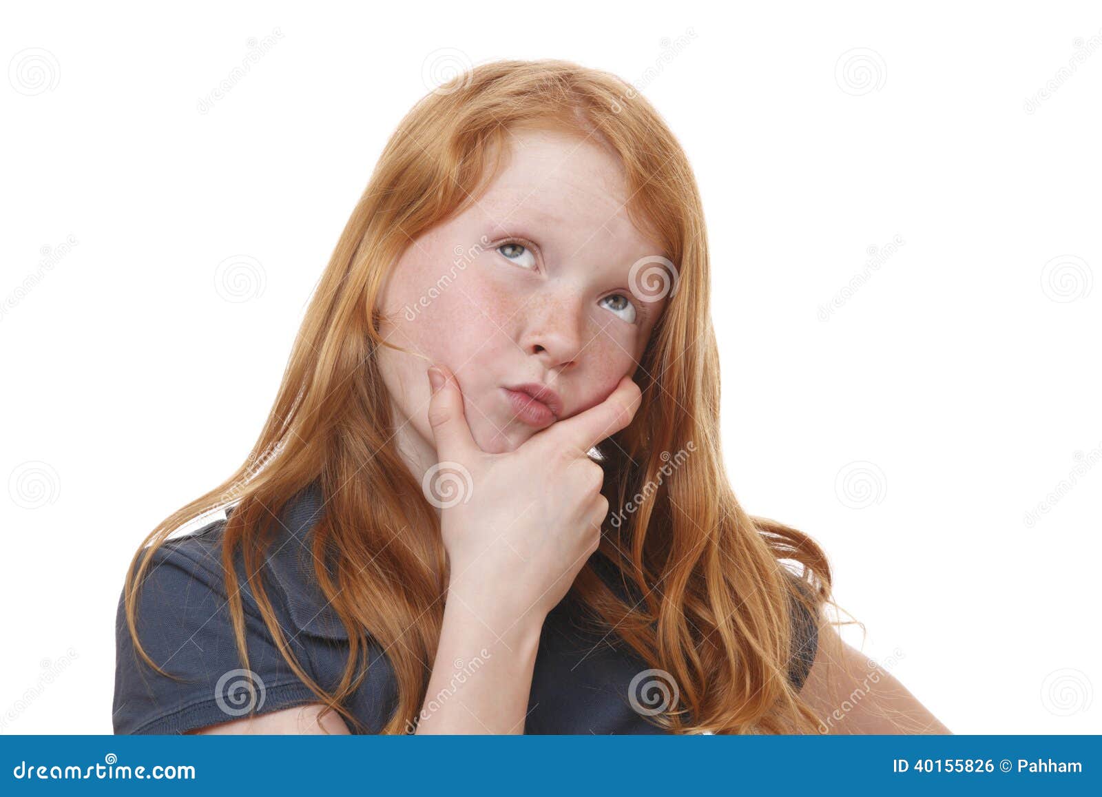 Thinking stock photo. Image of friendly, lifestyle, intelligence - 40155826