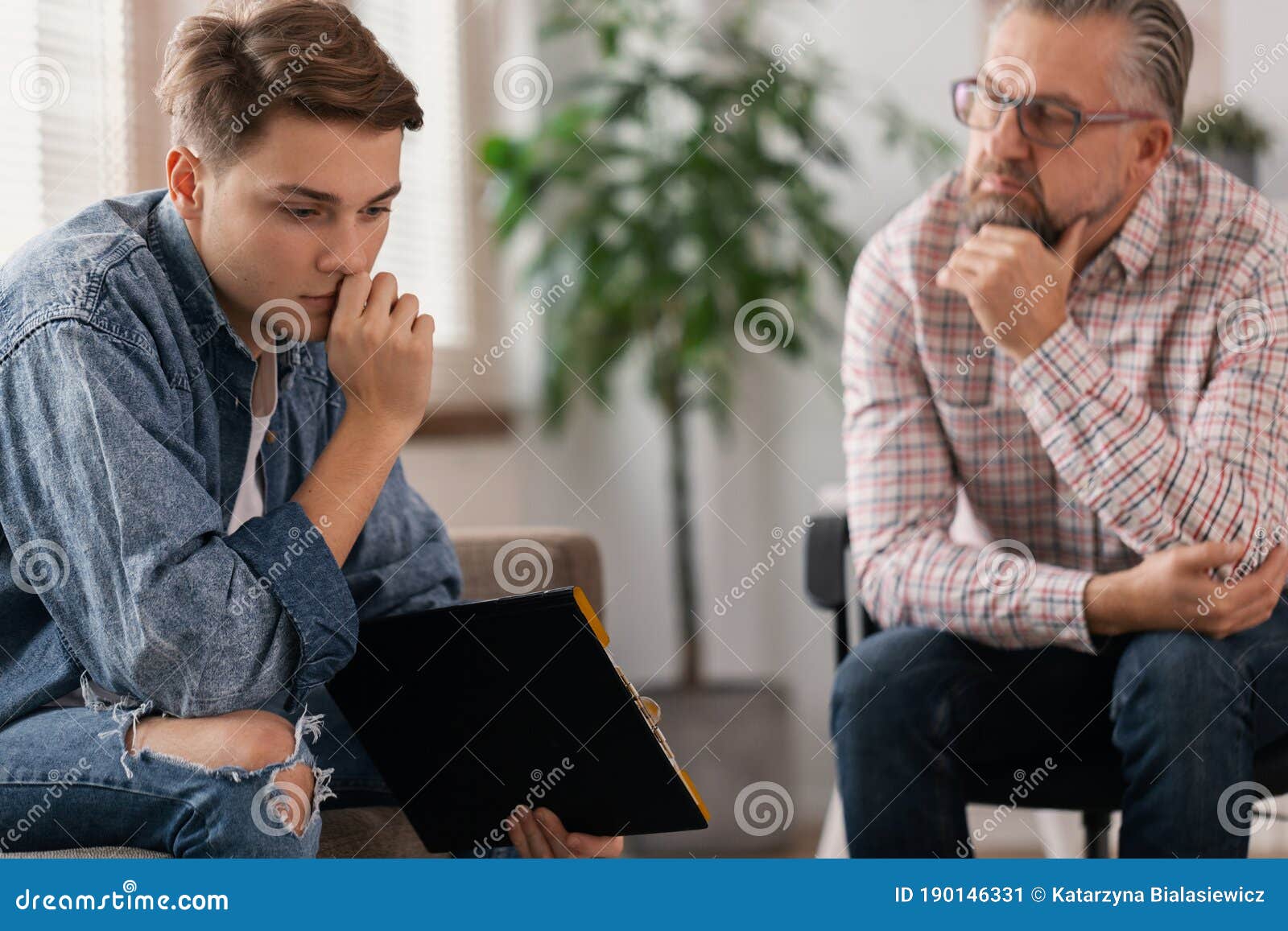 Thinking about problems stock image. Image of trouble - 190146331