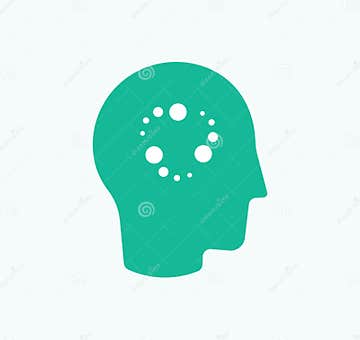 Thinking Process, Brain Load Icon, Learning Logo, Memories Symbol ...