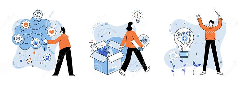 Thinking Process. Every Plan is Roadmap for Development Innovative ...