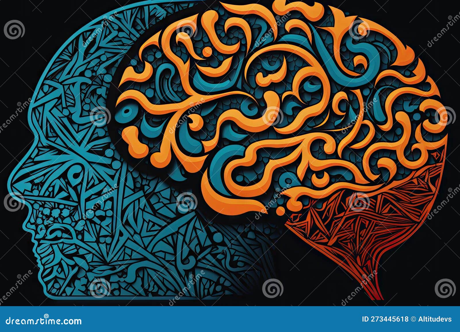 Rational Abstract Flat Background Design Illustration Royalty-Free ...