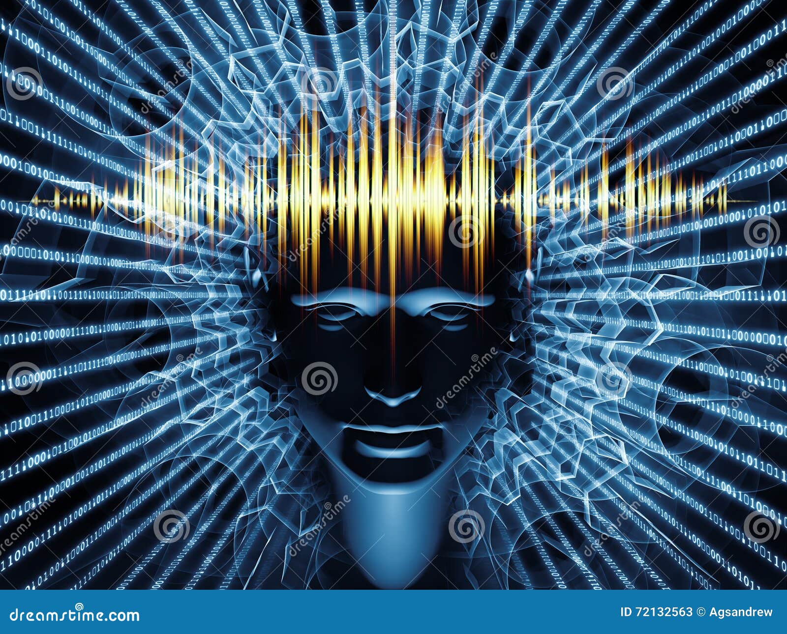 Thinking of Reality stock illustration. Illustration of motion - 72132563