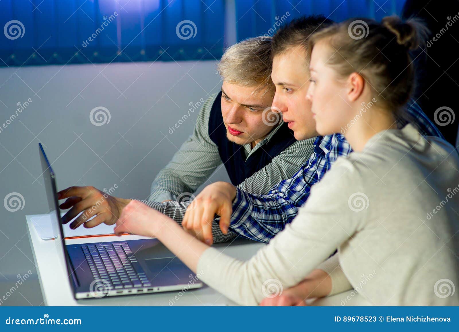 Thinking on solution stock image. Image of sitting, caucasian - 89678523