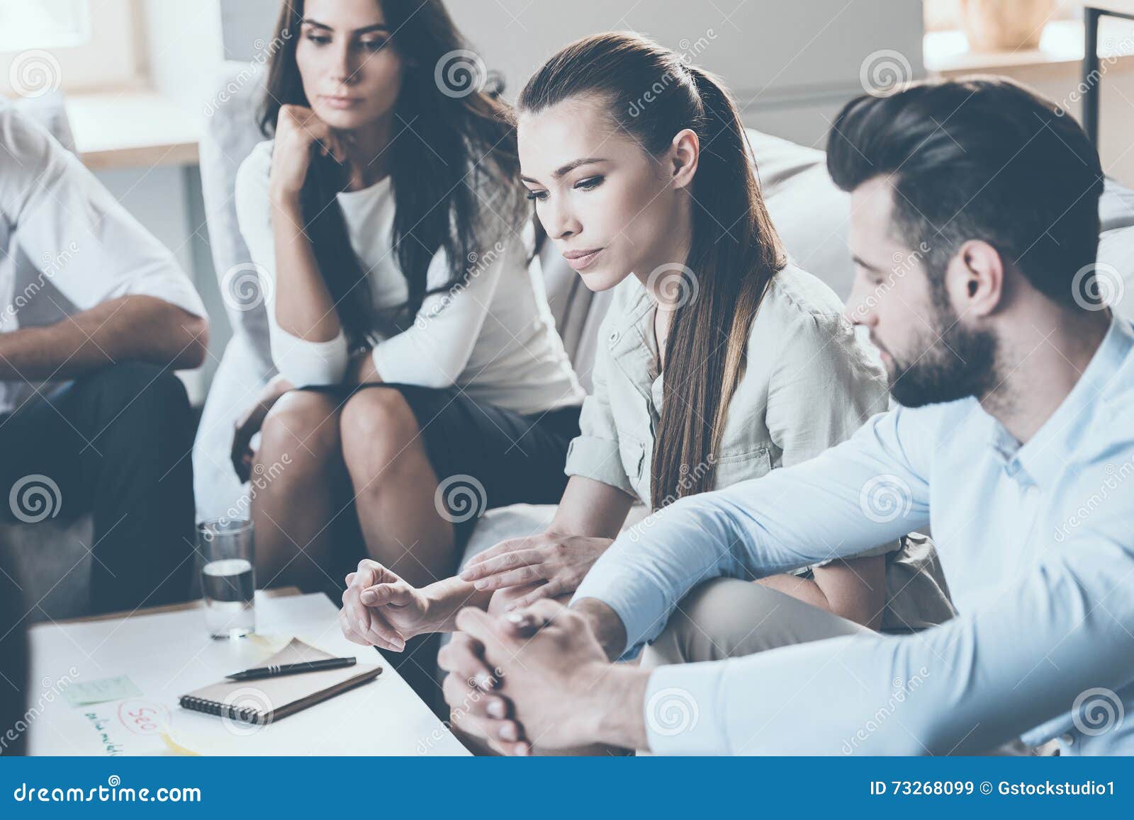 Thinking about solution. stock image. Image of african - 73268099